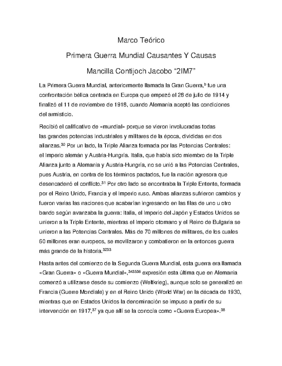 Marco Teórico Jacobo Mancilla Contijoch 2 - Marco Teórico Primera ...