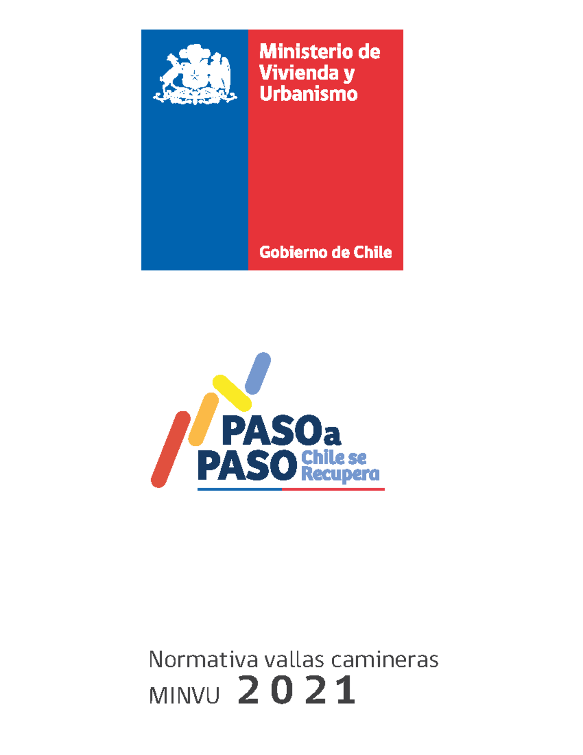 Manual de vallas Minvu 2021 - Normativa vallas camineras MINVU 2 0 2 1 ...