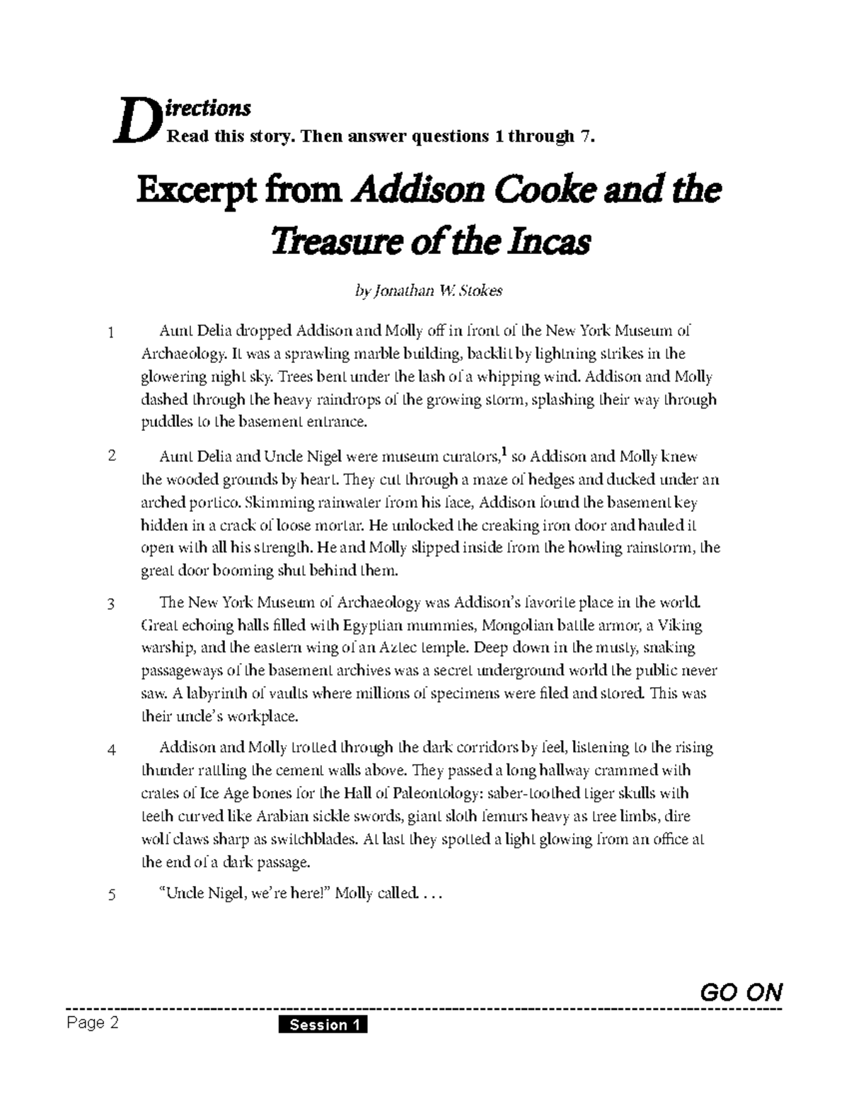 2019-released-items-ela-g6 - Excerpt from Addison Cooke and the ...