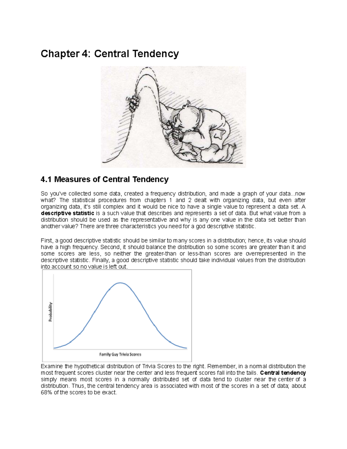 Central Tendency - Lecture notes 3 - Chapter 4: Central Tendency 4 ...