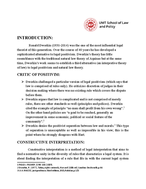 8 Principles OF THE LAW BY LON Fuller Jurisprudence - COLLEEN MURPHY ...