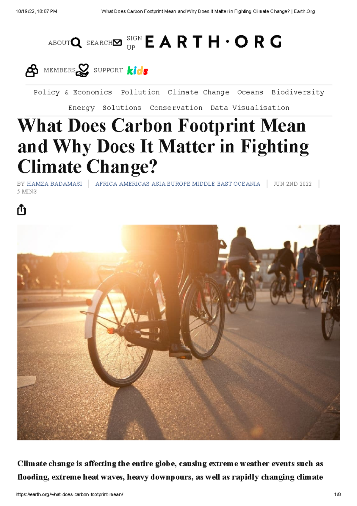 What Does Carbon Footprint Mean and Why Does It Matter in Fighting ...