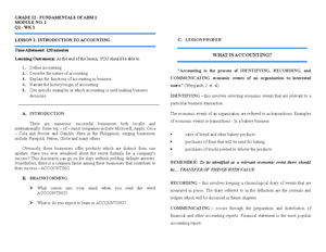Fabm2-module-08-Bank Reconciliation - Module 08 (Q2-Week 1-2): Basic Reconciliation Statement I ...