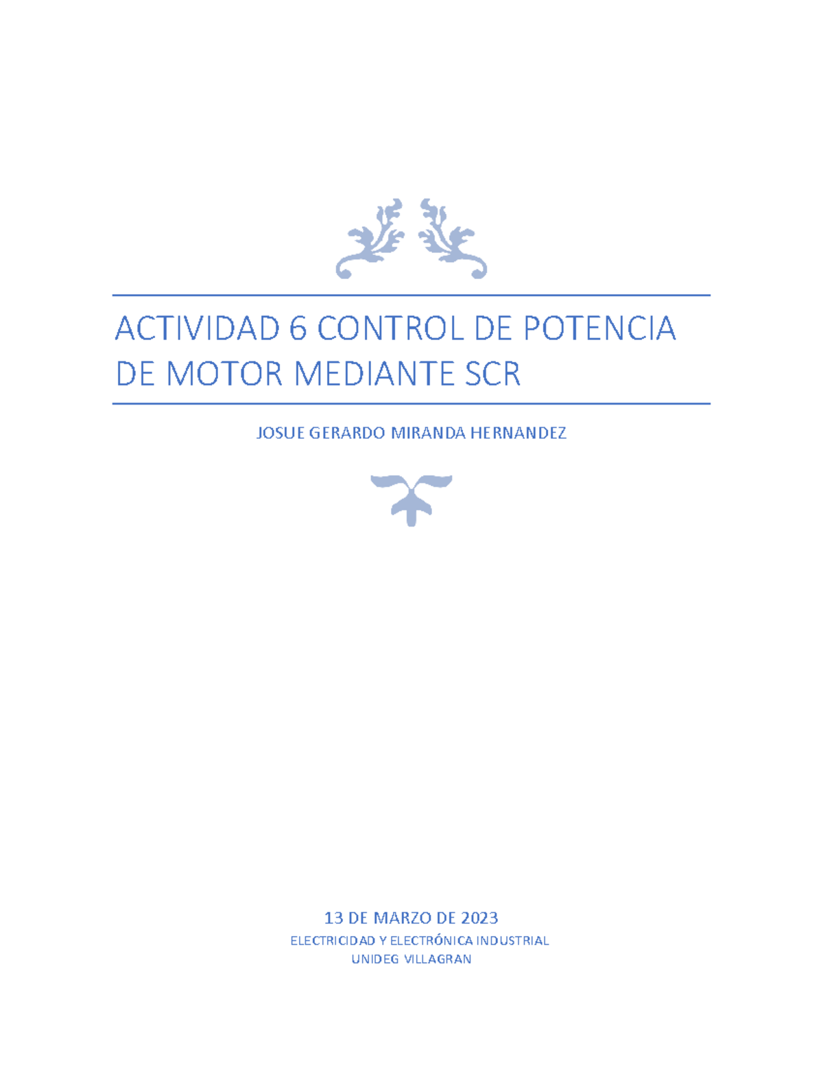 A6 Electricidad U2003 064 X0063 - Electrónica lineal - ACTIVIDAD 6 ...