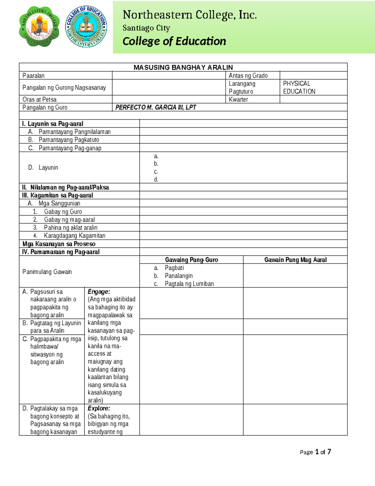 1- Lesson-PLAN- Format- Updated- Filipino - Santiago City College of ...