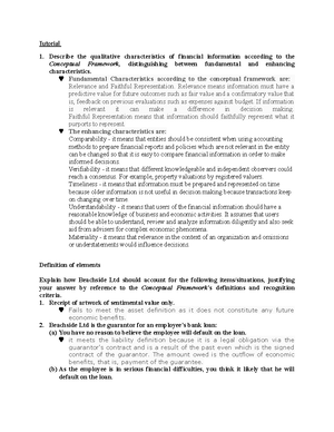 Topic 7 - Tutorial Solutions - Week 8 Tutorial Solutions Question 10 ...