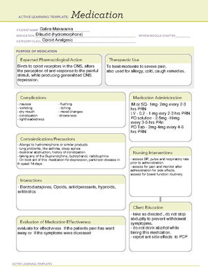 Aspirin ( acetoxybenzoic acid) - ACTIVE LEARNING TEMPLATES Medication ...