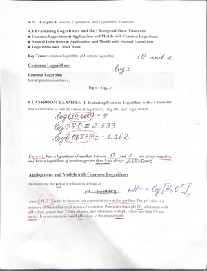 Section 4 - 4.6 Applications and Models of Exponential Growth and Decay ...