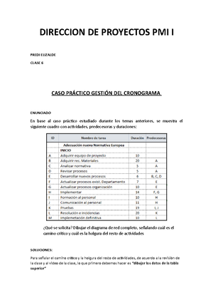 CASO Practico C7 - caso - Caso Practico Mayte Osuna Moreno 14 de Diciembre de 2022 Dirección de ...