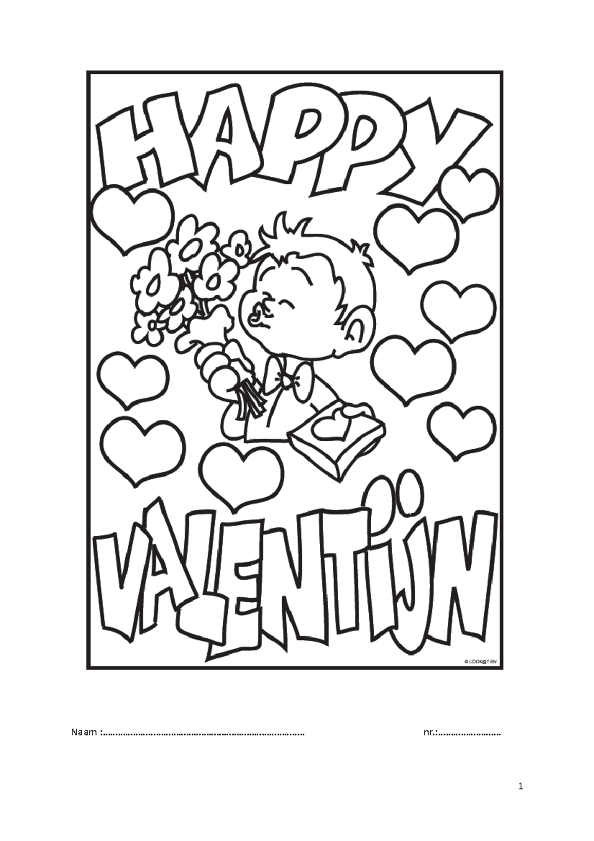 Contractwerk Valentijn 6de leerjaar - ####### Naam - Studocu