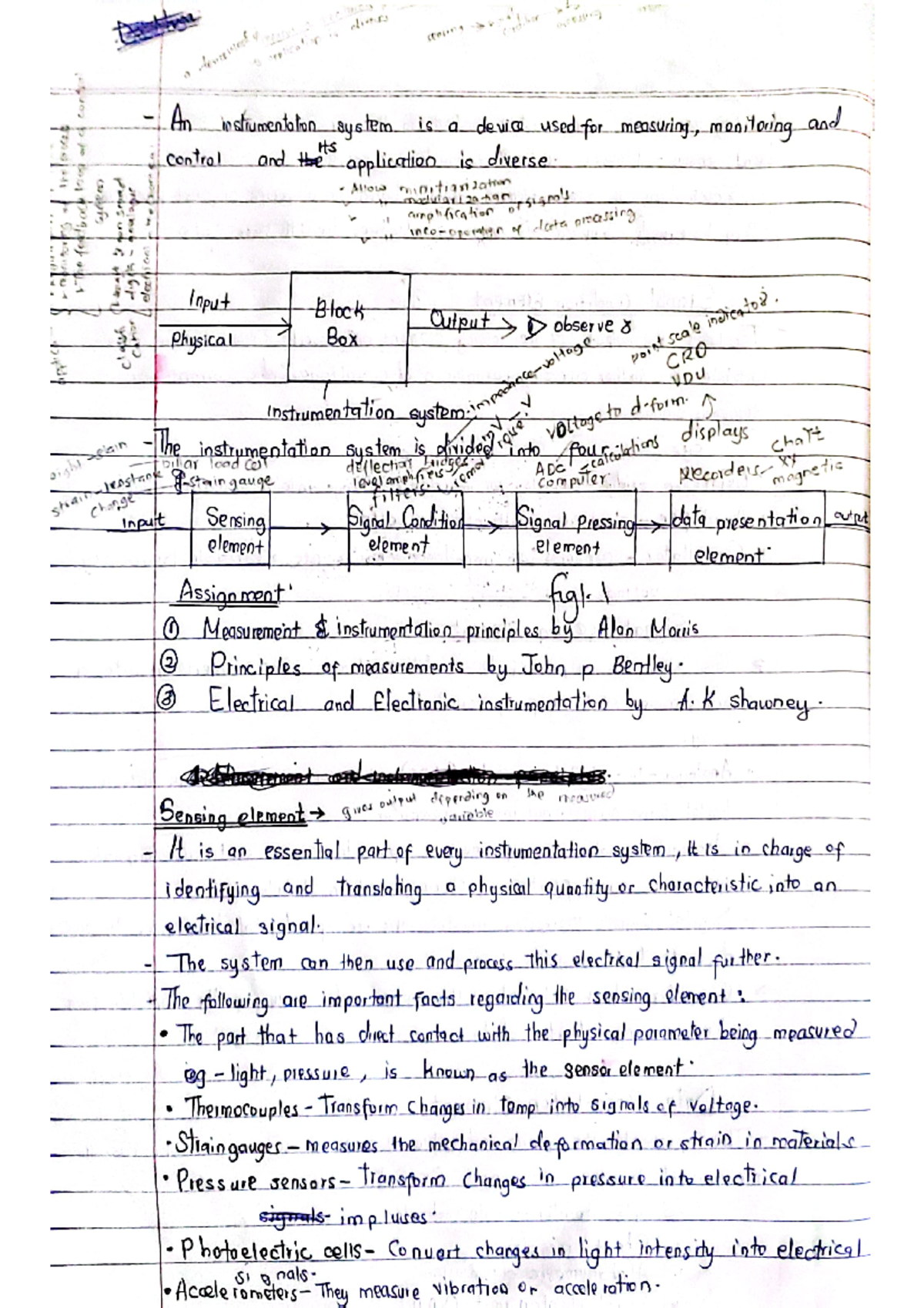 Instrumentation and technology - Electrical engineering - Studocu