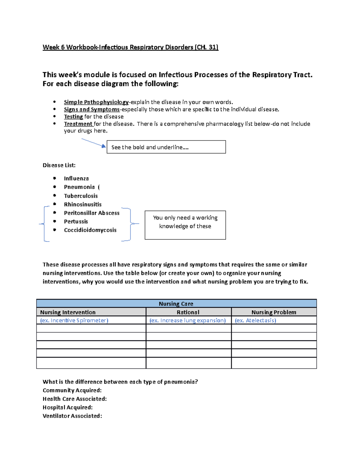 Week 6 Workbook - dsdsd - 101 - Studocu