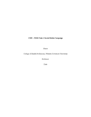 Microsoft Word - MLM1 - Shanicka Smith Evidence-Based Practice and ...