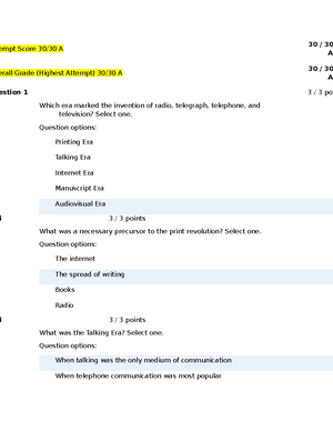 CJ-140 Module One Check your Knowledge Graded Quiz - 20 / 20 A 20 / 20 ...