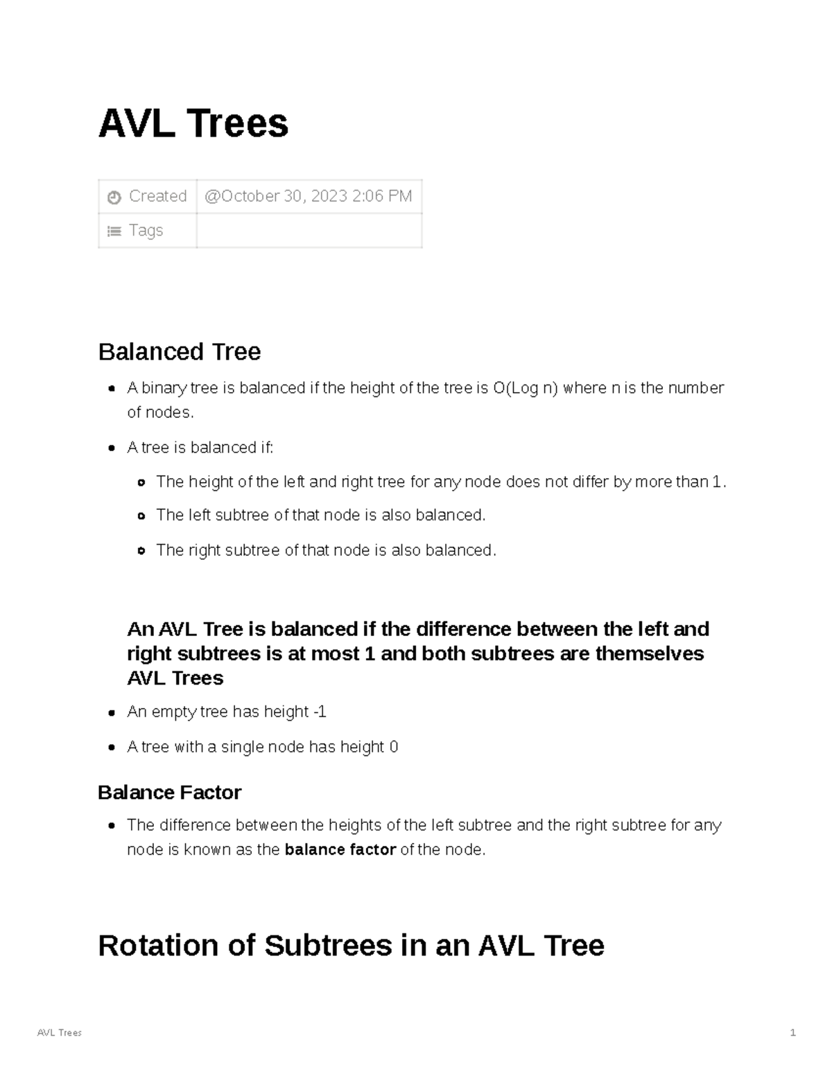 AVL Trees 3c1fb75eaad44fcda06e86a0f97d4640 - AVL Trees Created Tags ...