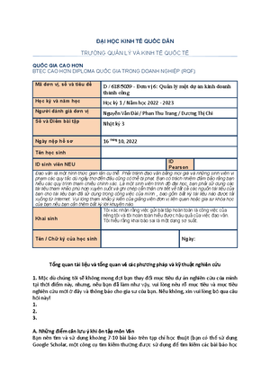Logbook 3 Project Proposal - NATIONAL ECONOMICS UNIVERSITY ...