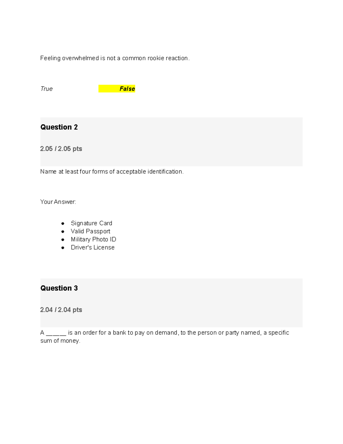 Bank Teller Operations Study Guide - Feeling overwhelmed is not a ...