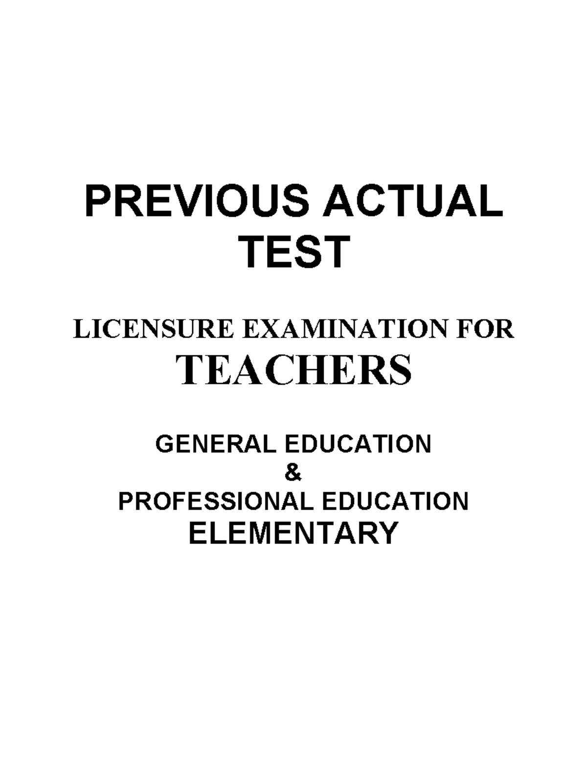 LET-Previous-Actual-1500-Questions-Gen-Ed-Prof-Ed-2015-2018- Elementary ...