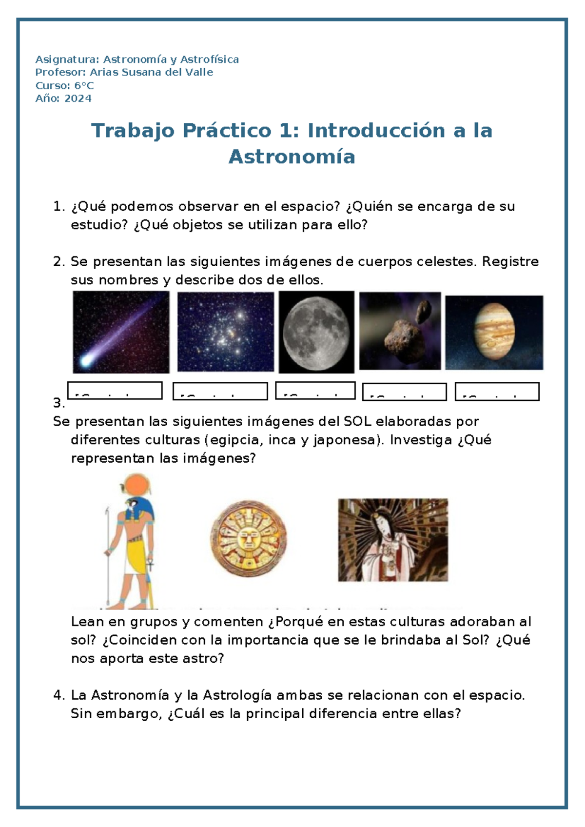 Trabajo Práctico 1-Introducción a la Astronomía y Astrofísica ...