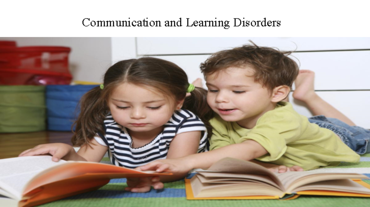 Unit 6 – Communication and Learning Disorders - Communication and ...