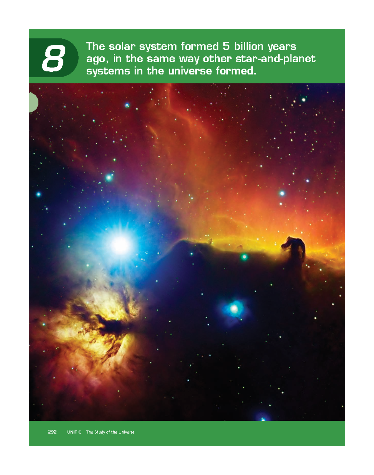 Space - grade 9 - 292 UNIT C The Study of the Universe 8 The solar ...