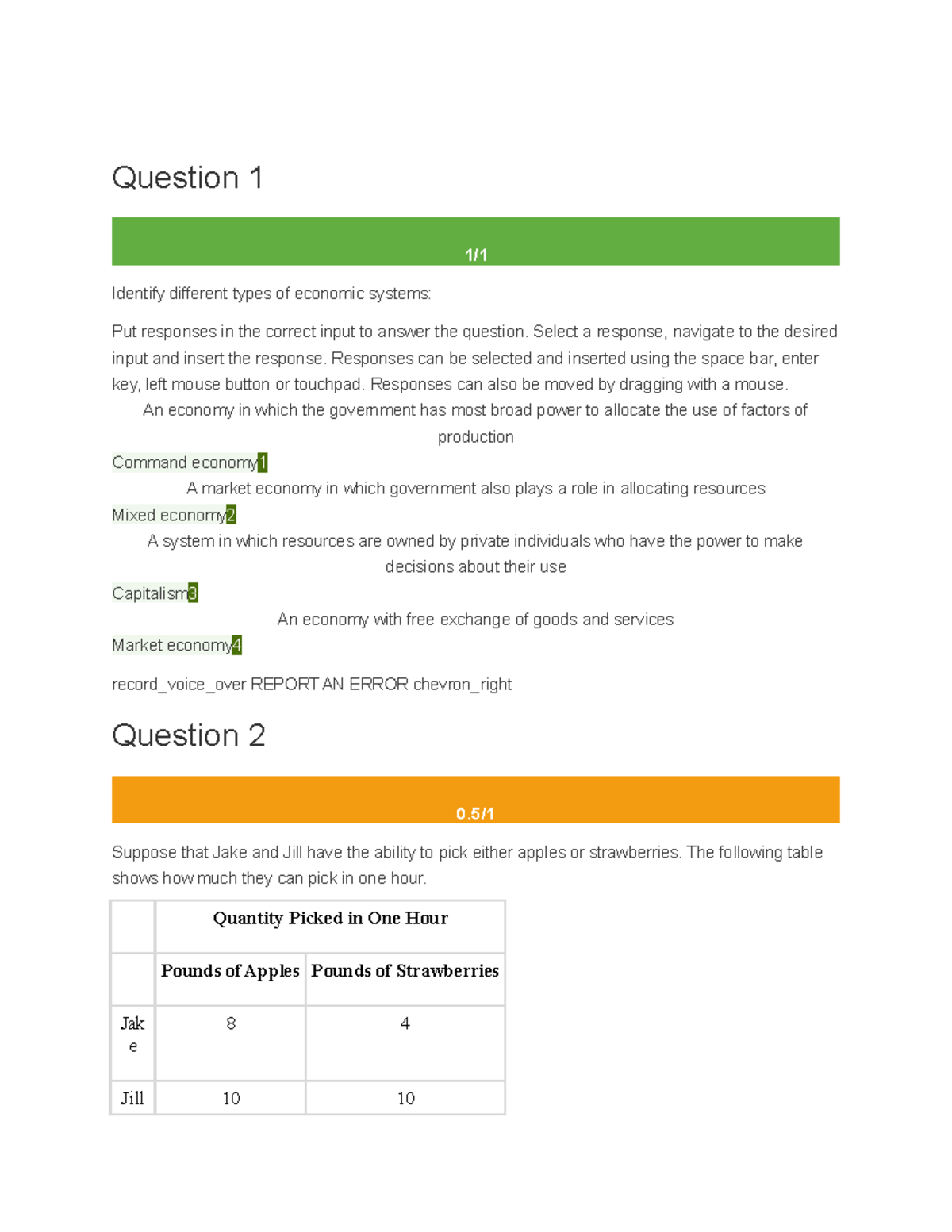 Macroeconomics exam review (Auto Recovered) - Question 1 1/ Identify ...