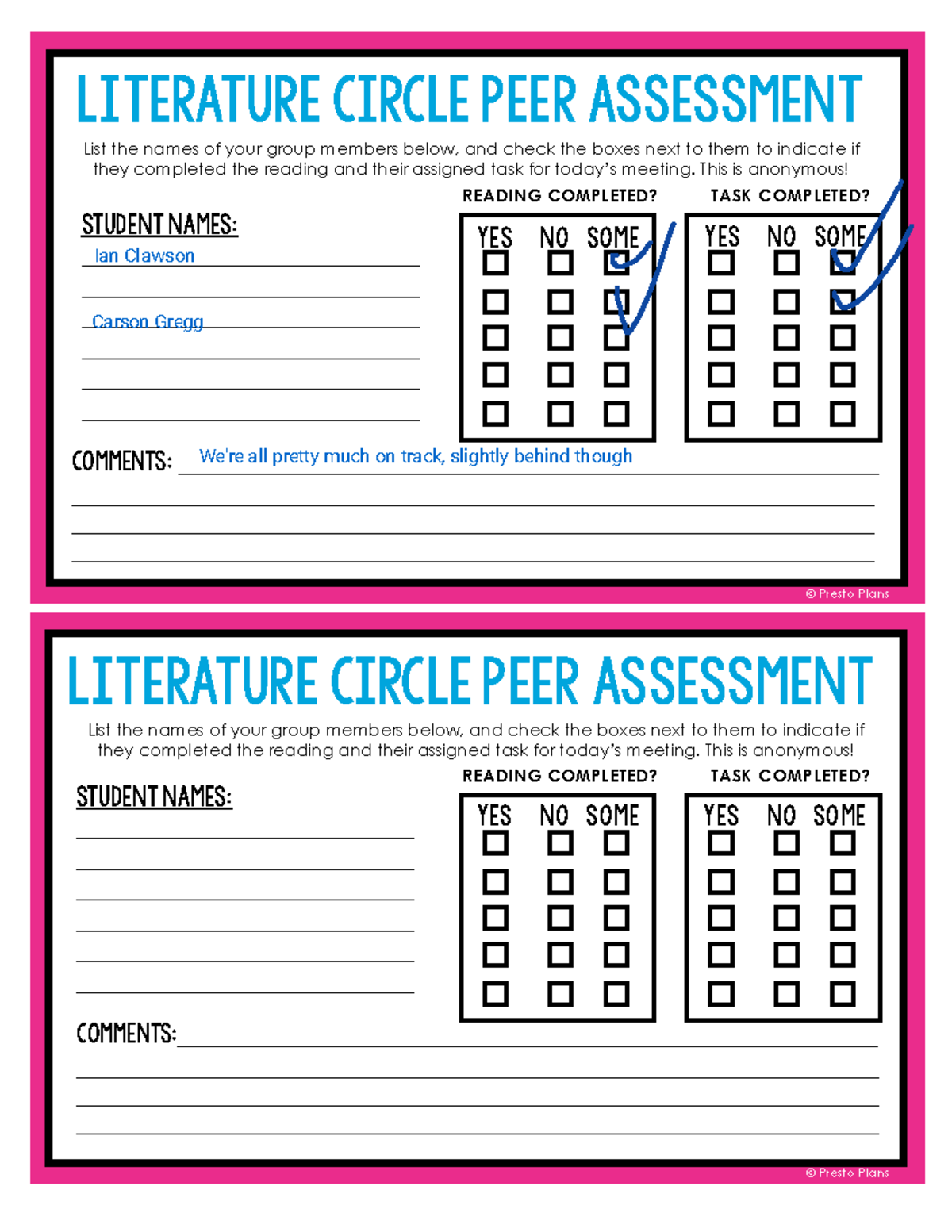 Kami+Export+-+Peer+Assessment+Worksheets+for+Lit+Circle+2023 ...