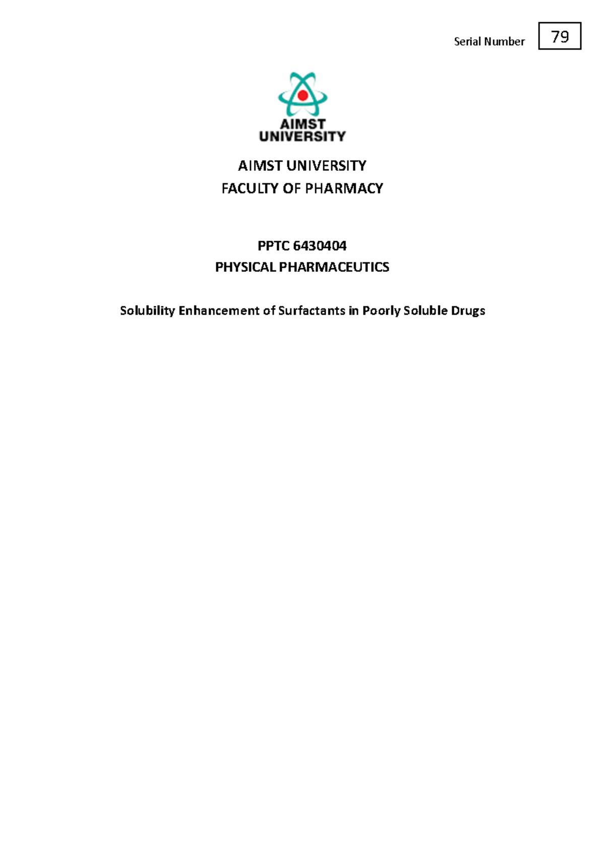 Physical Pharmaceutics- Solubility Enhancement of Surfactants in Poorly ...