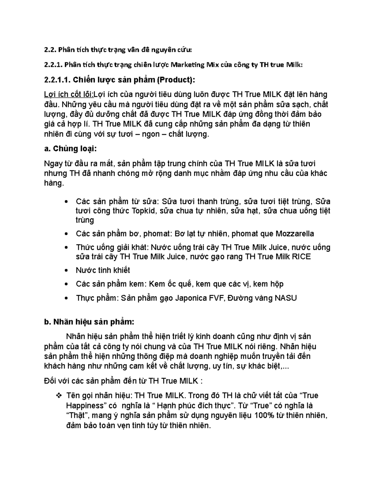 Marketing 123 Marketing 123 - 2. Phân tch th c tr ng vâấn đềề nguyền c u:ự ạ ứ 2.2. Phân tch th ...