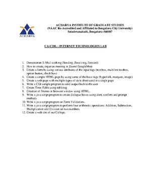 DBMS LAB Question Paper WITH Answers - DBMS LAB QUESTION PAPER WITH ANSWERS 1)Draw E-R Diagram ...