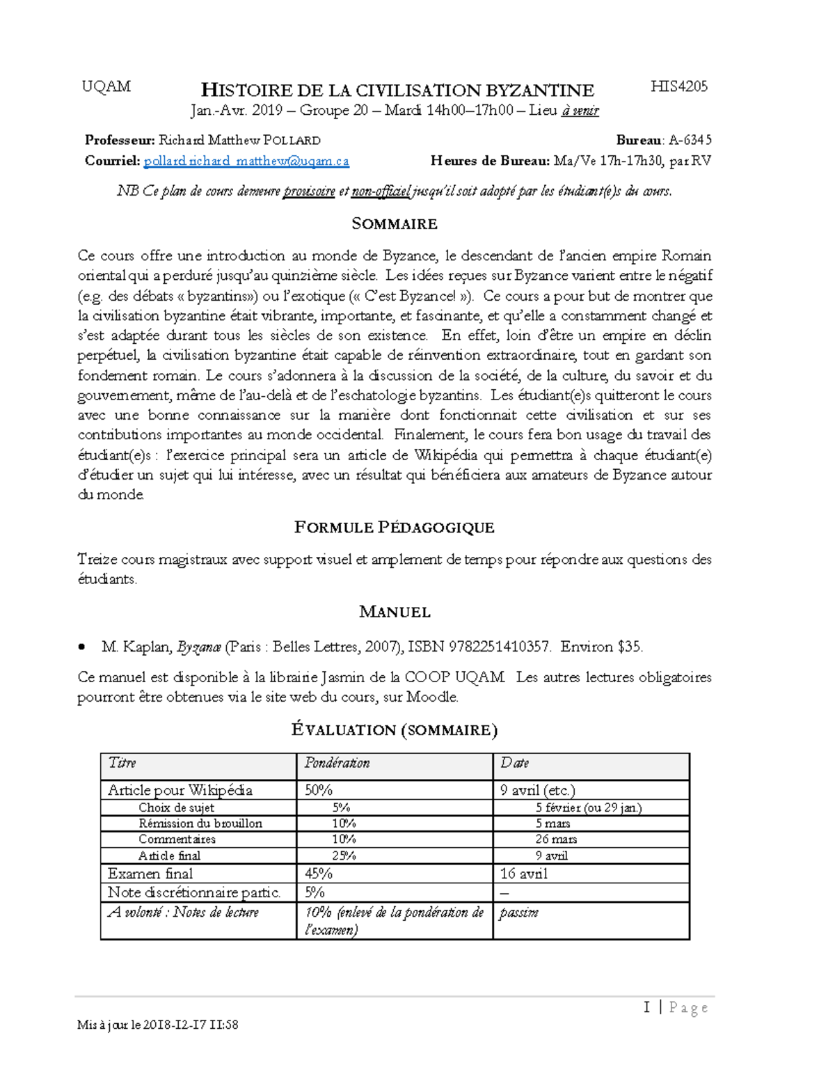 HIS4205.syl - Uguh - 1 | P a g e UQAM HISTOIRE DE LA CIVILISATION ...