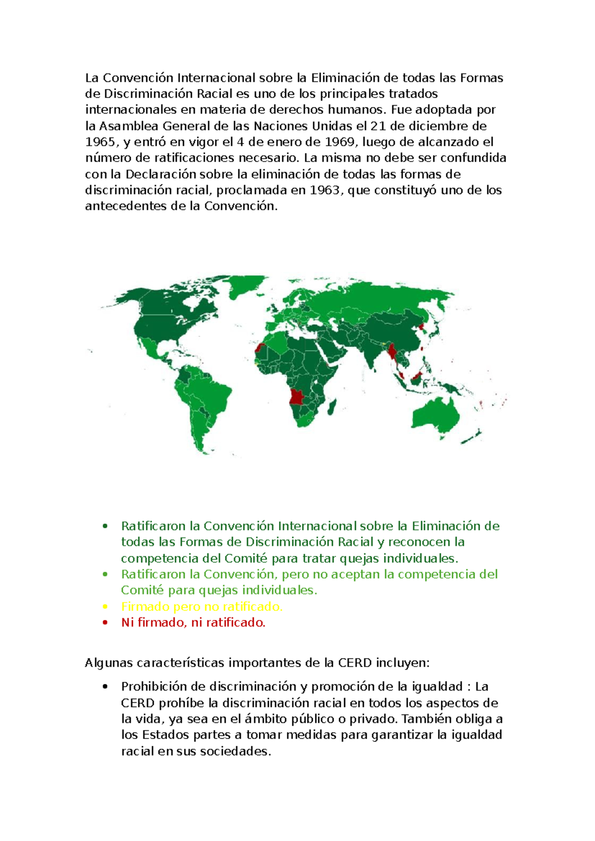 Convención internacional sobre la eliminación de todas las formas de ...