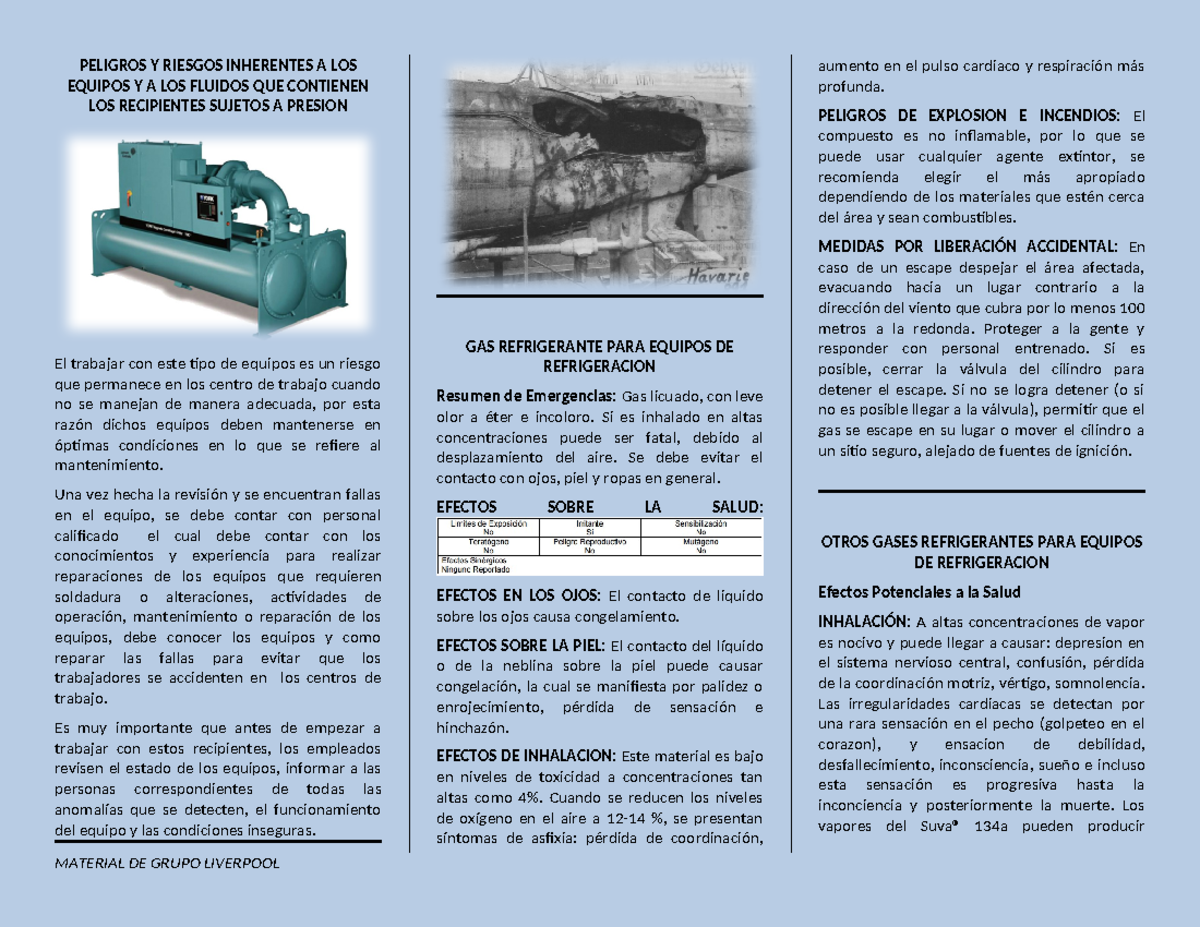 Triptico Recipientes Sujetos A Presion 1 - PELIGROS Y RIESGOS ...