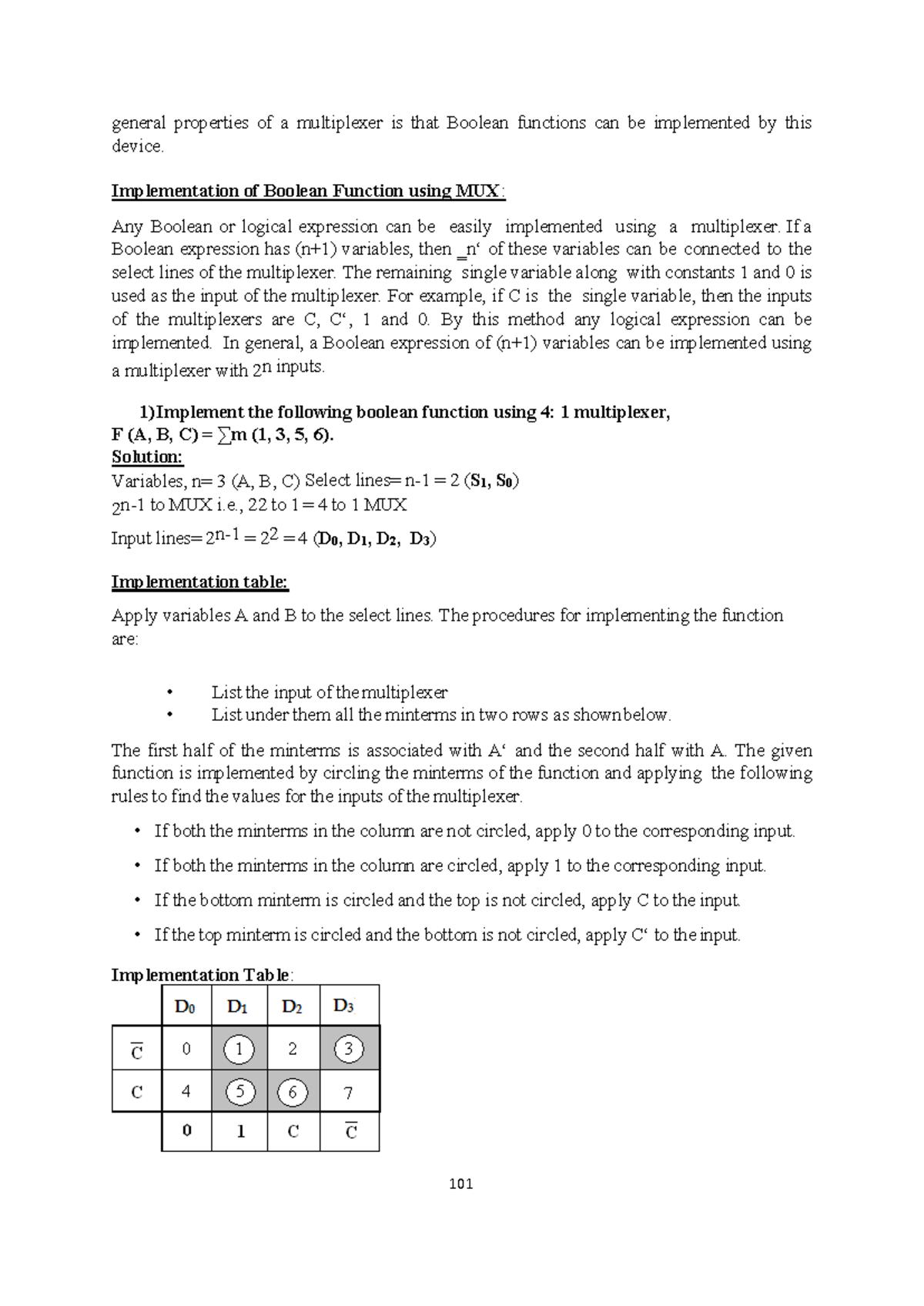 Mux problems - Notes on muxer - general properties of a multiplexer is ...