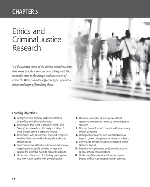 Chapter 1 - CLJ1 - CHAPTER I THE FIVE PILLARS OF THE CRIMINAL JUSTICE ...