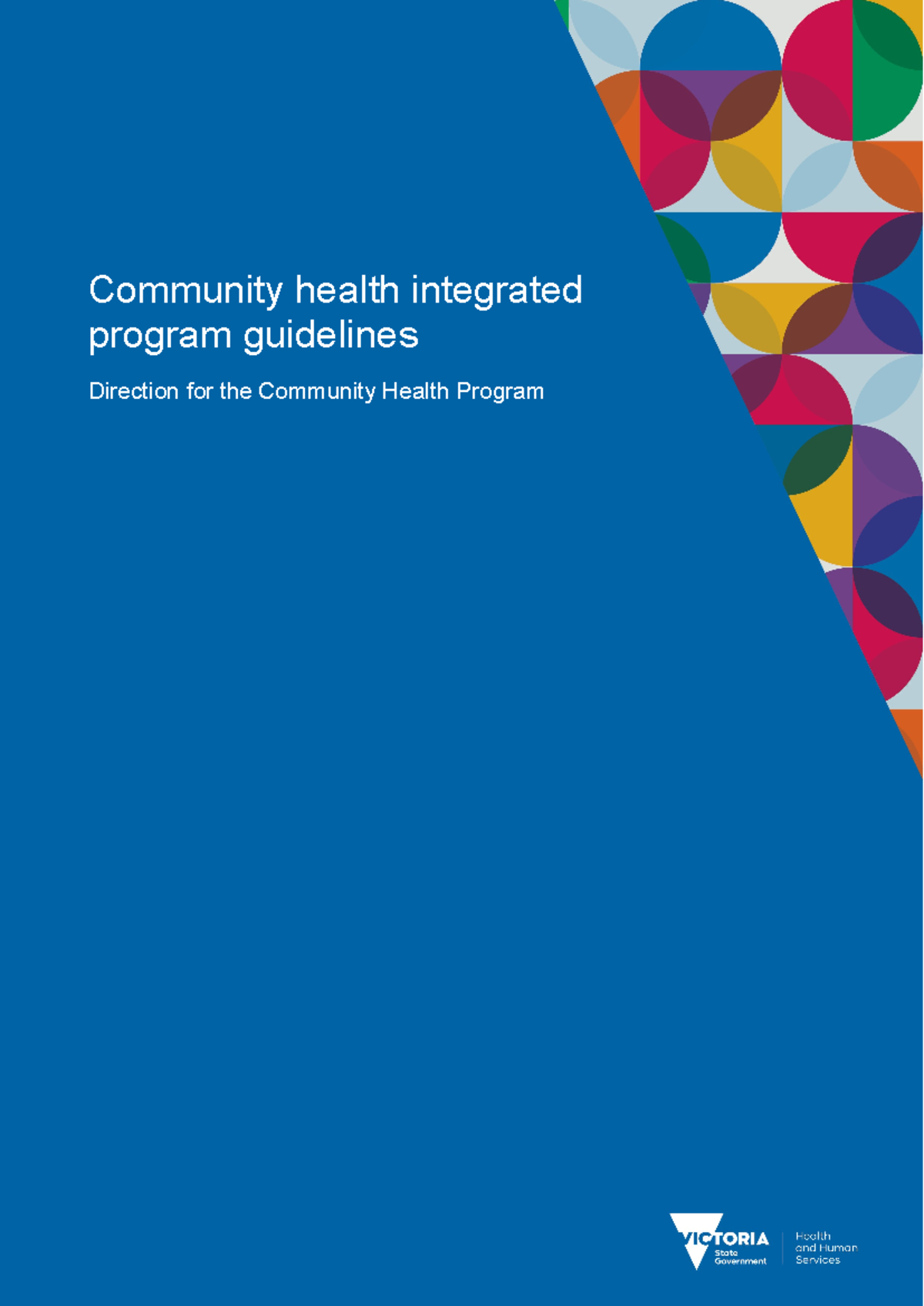 Community-health-integrated-program-guidelines - Community health ...