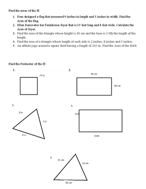 ADM Pre Calc Practice Problems - Pre-Calculus Practice Problems 1. If x ...