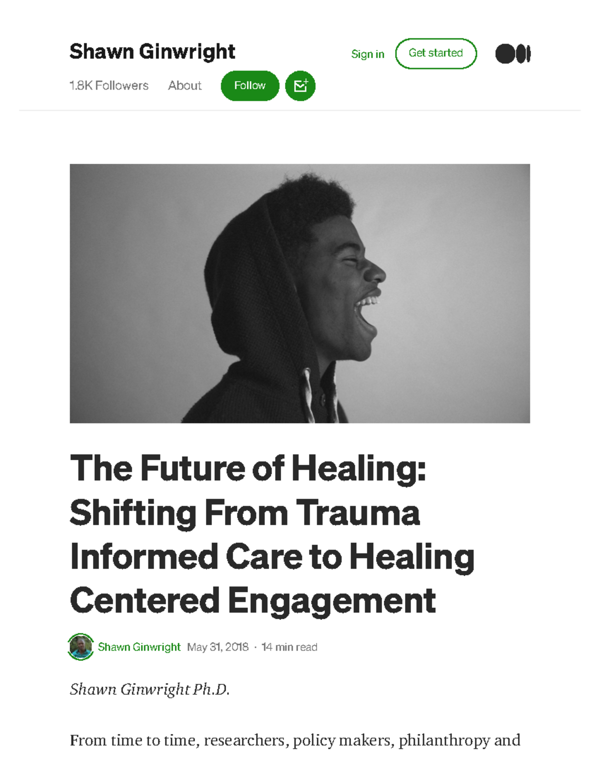 📖 U10 The Future of Healing Shifting From Trauma Informed Care to ...