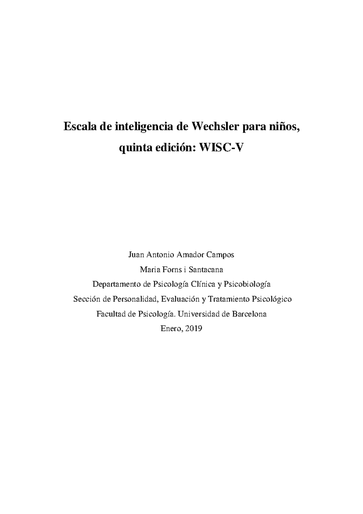 WISC-V escalas - wisc v - Escala de inteligencia de Wechsler para niños ...