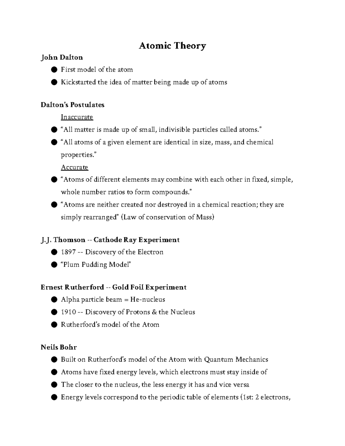 AP Chemistry Notes, whole semester - CHM 241 - NOVA - Studocu