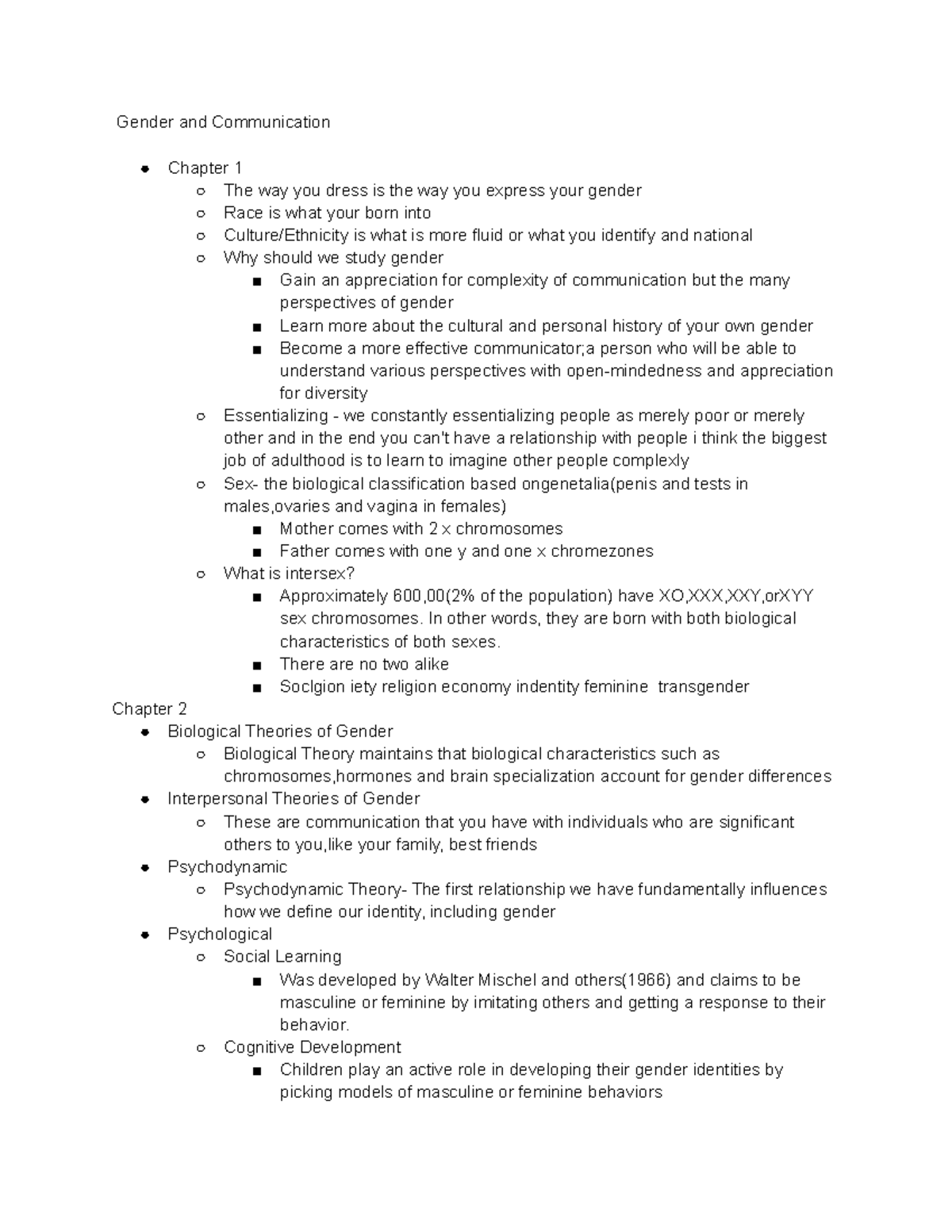 Untitled document - Gender and Communicate - Gender and Communication ...