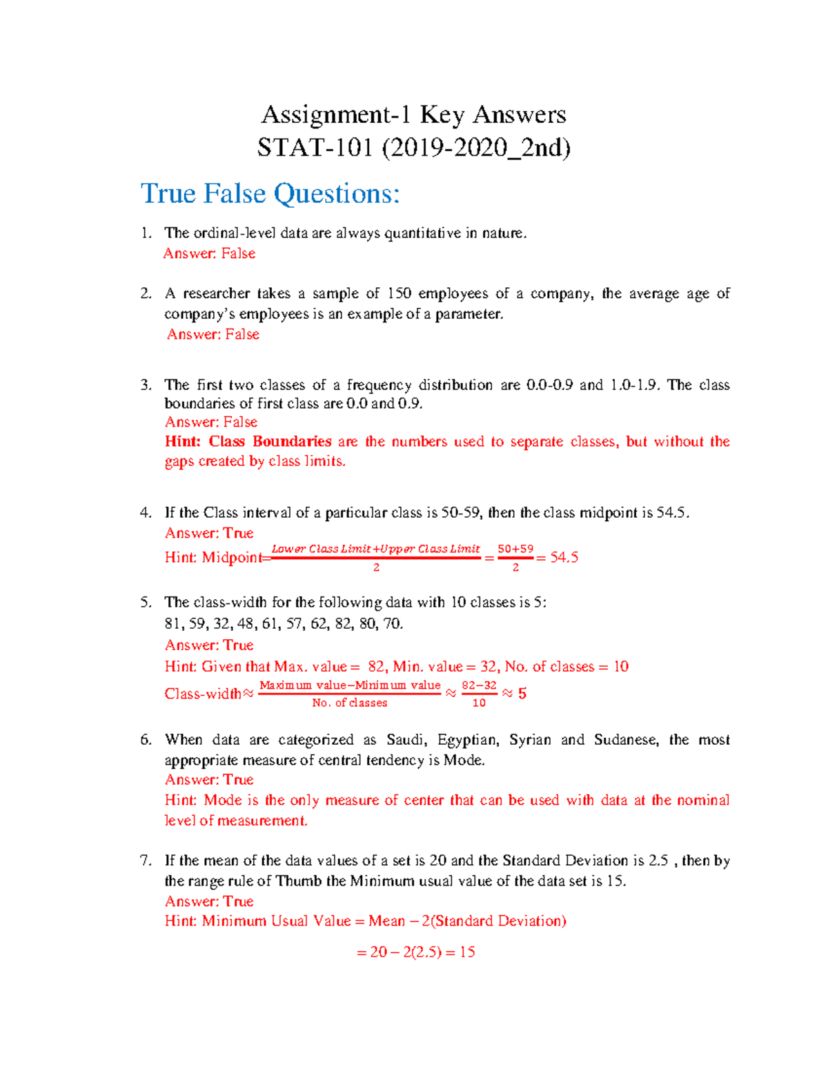 Assignment 5 - it is a useful materials to practice and know step by ...