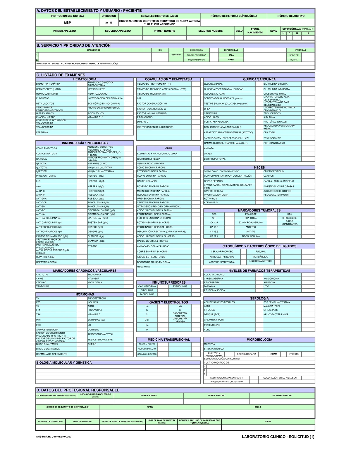 4.-FORM 005 Prescripción - H A EDAD SNS-MSP / HCU-form/2021 EVOLUCIÓN Y ...