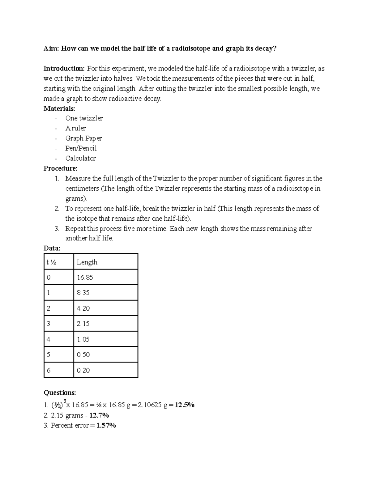 2018-essentials of general chemistry(chem100)-lab10 - Aim: How can we ...