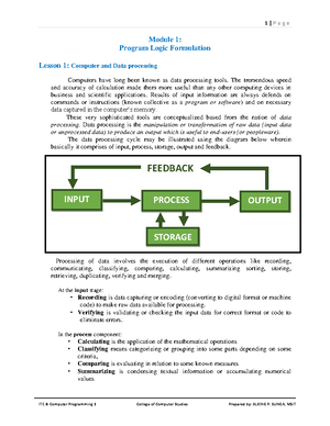 BIT-1-Quiz - Hahahahahaha - Republic of the Philippines UNIVERSITY OF RIZAL SYSTEM Tanay, Rizal ...