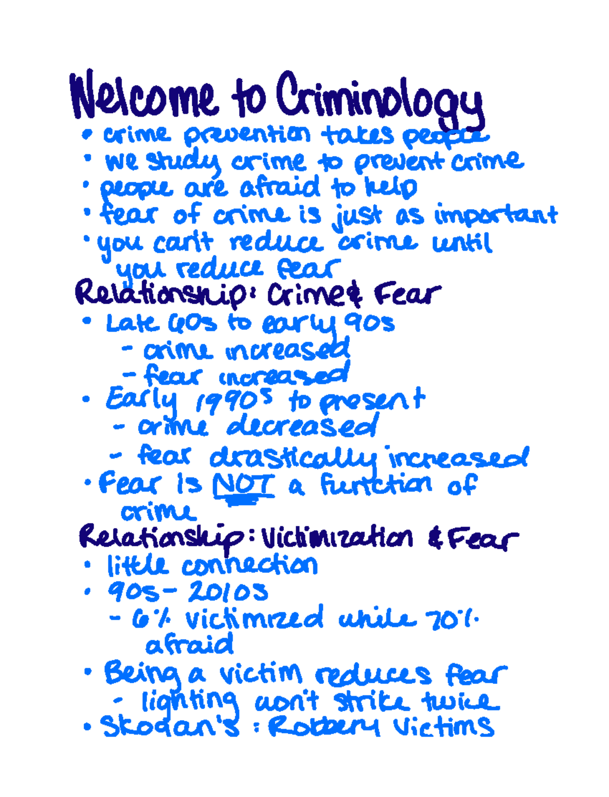 Criminology Written Notes - Welcome to Criminology e crime prevention ...