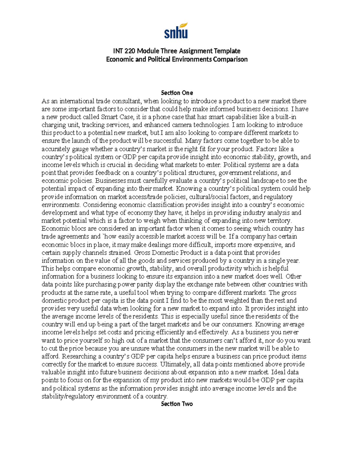 INT 220 3-2 Assignment - INT 220 Module Three Assignment Template ...