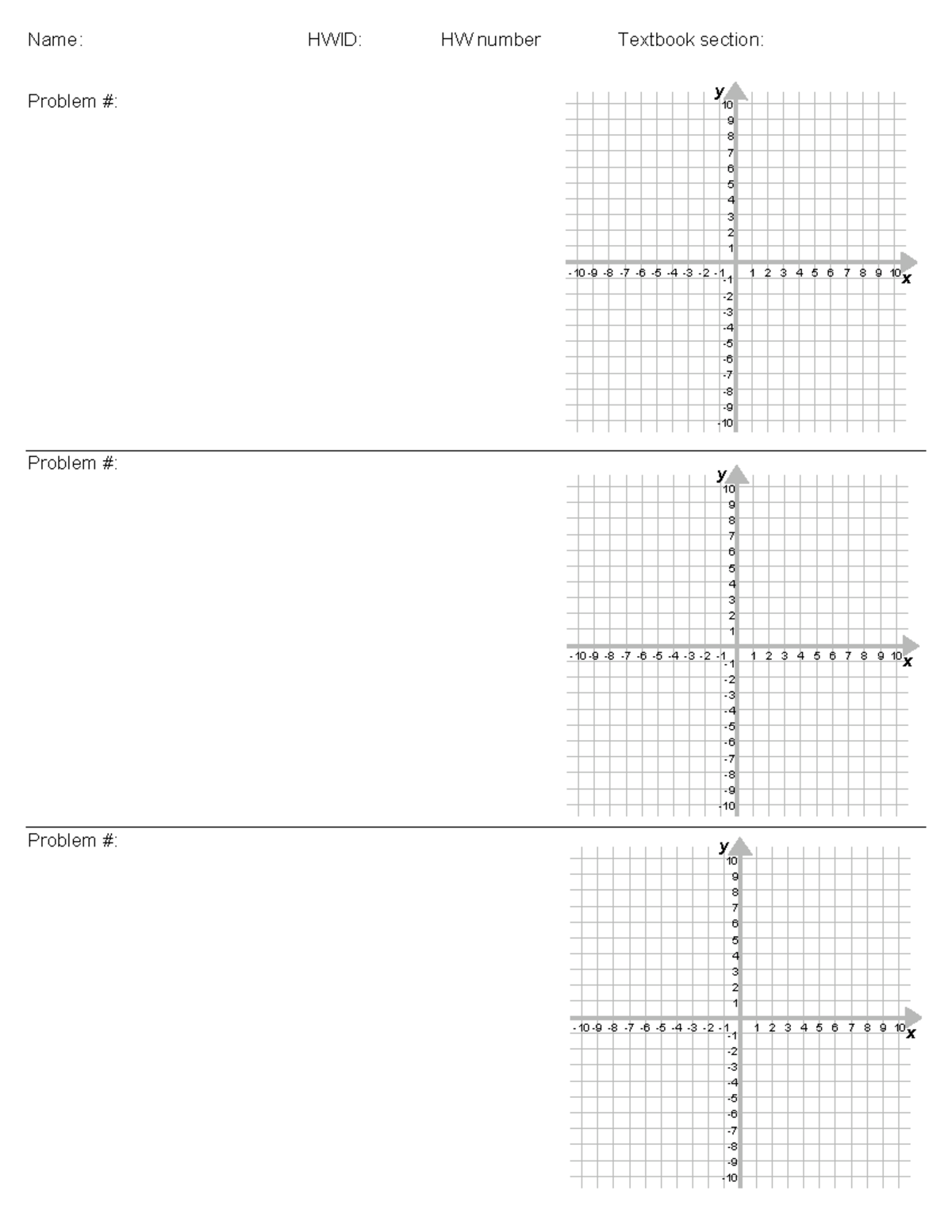 3 xy graph - Developmental Mathematics II - Debra Laraway - Unit E ...