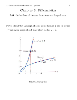 Section 3.3- Differentiation Rules - Chapter 3. Differentiation 3 ...
