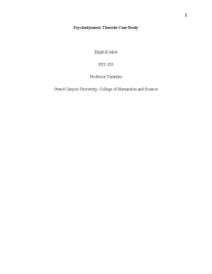 PSY-255 Trait Theory Worksheet - GF Topic 3 Trait Theory Worksheet ...